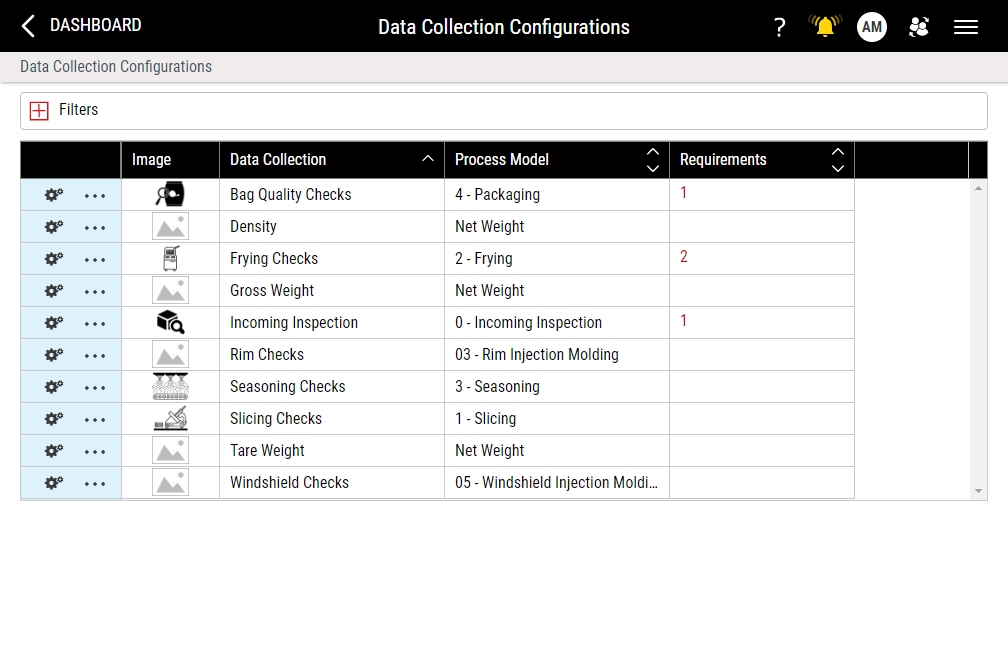 Configuring Data Collections